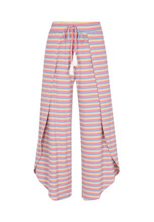 Usha Hose Frauen Mehrfarbig Rosa