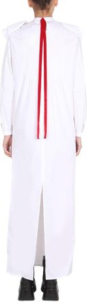 Raf Simons Cotton Shirt Dress - White