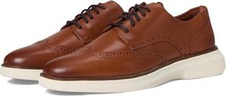 Cole Haan Grand Shadowlite Wingtip Oxford pour homme, Brun roux britannique/ivoire, 44.5 EU
