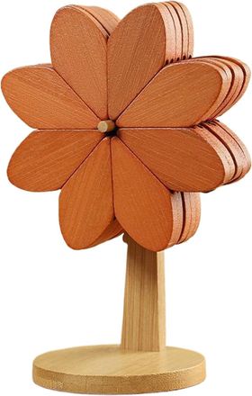 Generic Untersetzer Set | Hitzebest&auml;ndig Nat&uuml;rlich Mit Standard,M&uuml;hle Untersetzer F&uuml;r Hei&szlig;e T&ouml;pfe Und Pfannen - F&uuml;r Wohnkultur Schreibtisch Theke Bauernhaus B