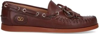 Valentino Garavani Palm Avenue Loafers - Brown - Gr. 40 (EU) - in Braun