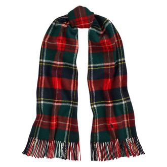 Polo Ralph Lauren Rotes kariertes Twill-Schal - - Accessories - Damen - Mehrfarbig - ONE SIZE