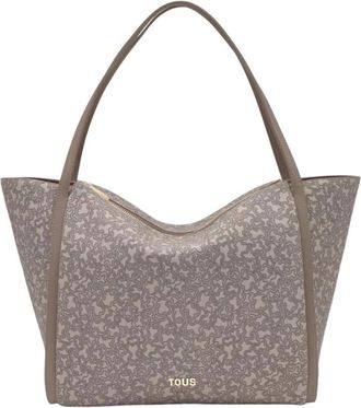Tous Tous, Femme, Sacs, Beige, Taille: ONE Size Capazo L Kaos Mini Lines