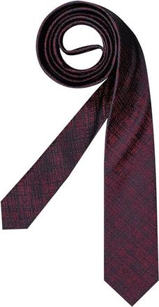 Olymp Herren Krawatte rot Gemustert