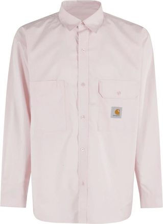 Carhartt Work in Progress Homme, Chemises, Rose, Taille: L Irwin Shirt