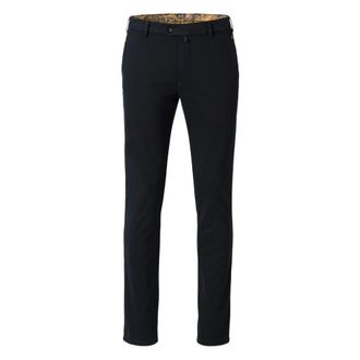 Meyer Dunkelblaues Bonn Stilvolles Hemd - - Trousers - Herren - Blau - W27