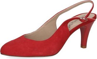 Caprice Femme Damen 9-29606-42 Escarpins, Suede Rouge, 37.5 EU