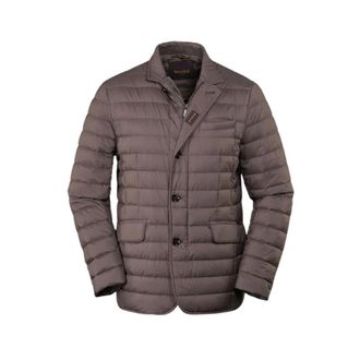 Moorer Homme, Vestes, Brun, Taille: L Veste Classique Trois Boutons Duvet