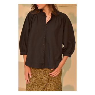 Marlot Paris Blouse Dahlia Seersucker - Collection Femme Marlot Paris