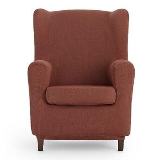 Eysa F815469 Elastique Repose-téte Housse de Fauteuil Polyester/Coton/Elastomère Orange 37 x 5 x 29 cm