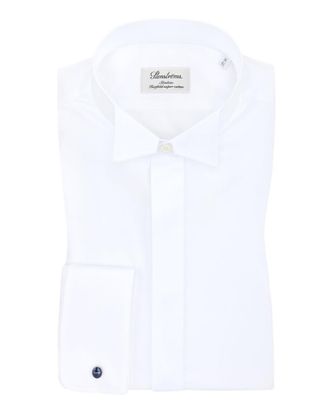 Stenstr&ouml;ms Slimline Vollzwirnhemd mit Kl&auml;ppchenkragen in