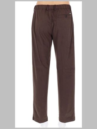 Herno Polyester-Elastane Resort Trousers - Brown