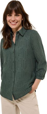 Cecil Damen Hemdbluse mit Lochstickerei