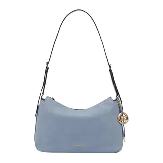 Michael Kors Sac port&eacute; &eacute;paule Nolita moyen - Femme - Sacs - Bleu - Taille: ONE Size