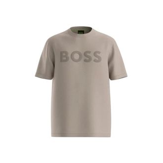 HUGO BOSS Boss - Oberteile > T-Shirts - - Tops - Herren - Braun - L