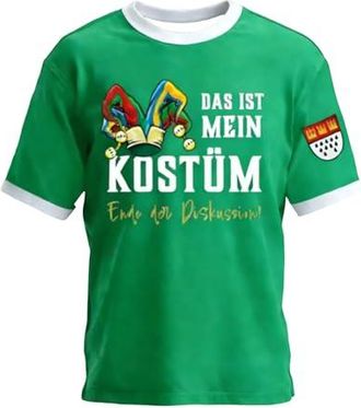 Generico T-shirt de clown pour homme Costumes de carnaval pour homme T-shirt &agrave; manches courtes amusant Tops de Cologne Doux Confortable Chaud Outfit pour festi