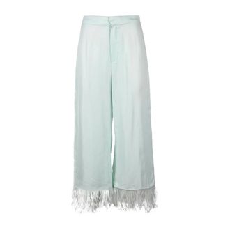 Weili Zheng Stilvolle Weite Hosen f&uuml;r Frauen - - Trousers - Damen - Gr&uuml;n - S