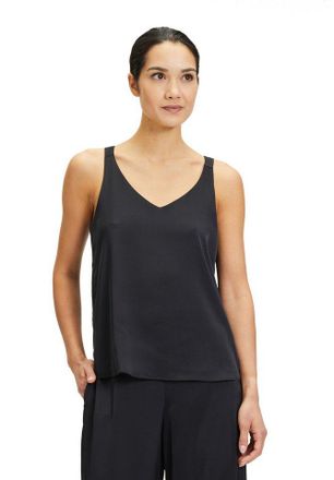 Vera Mont Satinbluse Damen mit V-Ausschnitt