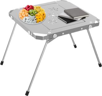 Generico Tragbarer Klapptisch f&uuml;r Camping, leicht und multifunktional, f&uuml;r Picknick und Outdoor, Campingtisch, f&uuml;r Familientreffen mit Freunden, Garten, Sport,