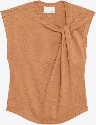 Isabel Marant T-shirt Nayda - Femme - Caramel - Taille XS - Isabel Marant