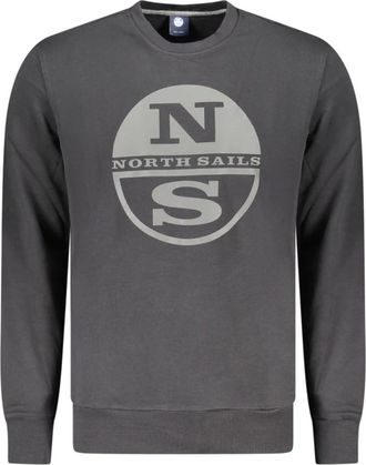 North Sails Homme, Sweatshirts et sweats &agrave; capuche, Noir, Taille: XL SweaT-shirt &agrave; manches longues