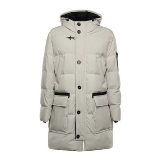 Fay Parka - - Coats - Herren - Wei&szlig; - L