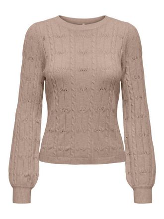 Only Strickpullover ONLKATIA LS STRUCTURE O-NECK PULL CC KNT