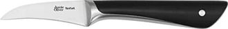 T-fal Jamie Oliver Schälmesser 7 cm, hohe Schneideleistung, unverwechselbares Design, widerstandsfähige und langlebige Klingen, Edelstahl/Schwarz, K2671655