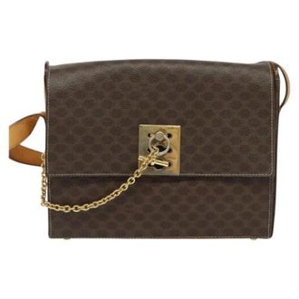 Celine Pre-owned Cuir sacs-celine - Femme - Pre-owned - Brun - Taille: ONE Size