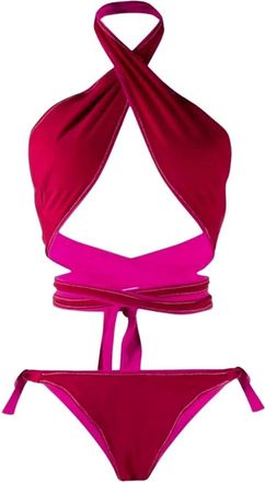 Reina Olga Femme, Maillots de bain, Rouge, Taille: 40 FR Showhorse Cross-front Bikini