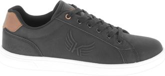 Kaporal Kaporal Herren Darly Tennisschuhe, Schwarz-Tan, 40 EU