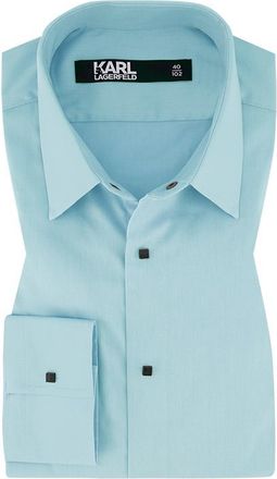 Karl Lagerfeld Herren Hemd blau