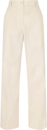 Dries Van Noten Femme, Pantalons, Beige, Taille: 40 FR Straight Pantalons