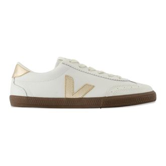 Veja Femme, Chaussures, Beige, Taille: 37 EU Volley Leather