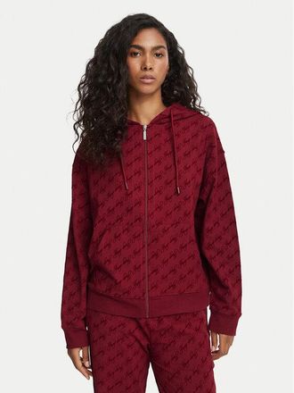 HUGO BOSS Sweatshirt Flokky 50566669 Dunkelrot Regular Fit