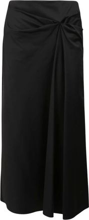 Max Mara Femme, Jupes, Noir, Taille: 42 FR Gonna Paggi