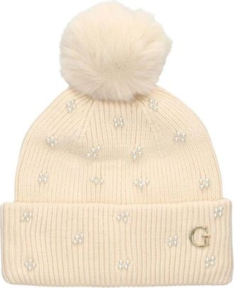 Guess Strickm&uuml;tze - - Accessories - Damen - Beige - L