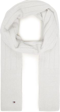 Tommy Hilfiger Schal Tommy Hilfiger Flag Fluffy AW0AW17787 Grau