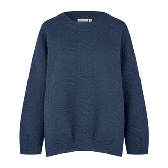 Masai Langarm-Sweatshirt - - Sweatshirts & Hoodies - Damen - Blau - S