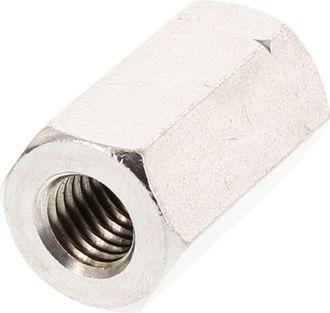 No Brand No Brand - Sechskant Langmutter (Verbindungsmutter) DIN6334 Mutter &oslash; M12x40 mm A2 Edelstahl