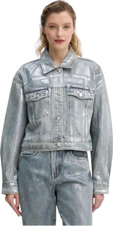 Gestuz Femme, Vestes, Bleu, Taille: 40 FR Veste en jean