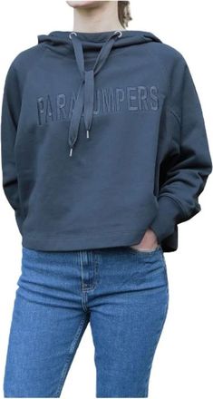 Parajumpers Femme, Sweatshirts et sweats &agrave; capuche, Bleu, Taille: 42 FR Maryelis Sweat &agrave; capuche