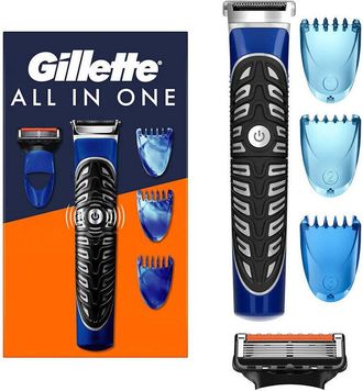 Aussie Gillette Styler Tout-en-un : Coupe, Rasage Et Finition Des Cont