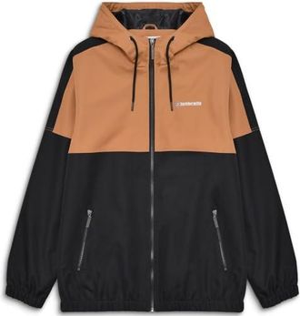 Lambretta Veste &agrave; capuche contrast&eacute;e pour homme, Noir/marron, M
