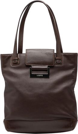 Loewe Shopper - Leather Tote - Gr. unisize - in Braun - f&uuml;r Damen