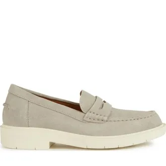 Geox Graue Wildleder-Loafer - - Shoes - Damen - Grau - 41 EU