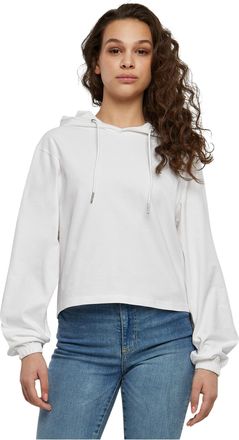 Urban Classics Damen Ladies Heavy Short Hoody White, S