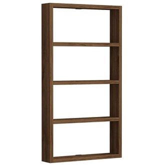 Calicosy Calicosy - &Eacute;tag&egrave;re murale 4 tablettes H80 cm - Panneaux m&eacute;lamin&eacute;s 100% - Installation facile en kit - Pour espaces de rangement &eacute;l&eacute;gants