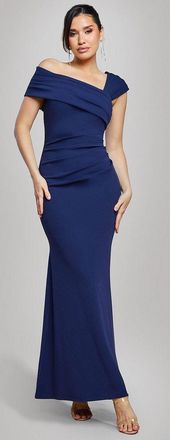 Goddiva Maxikleid One Shoulder Evening Maxi Dress langes Kleid