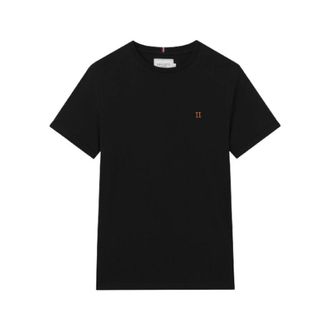 Les Deux Homme, Tops, Noir, Taille: S T-shirt V&aring;r&oslash;rregaard